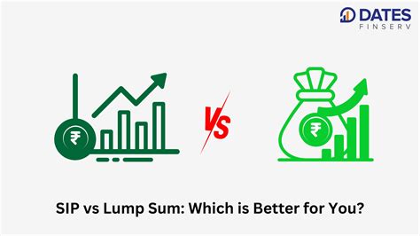 Sip Vs Lump Sum Which Is Better For You Dates Finserv