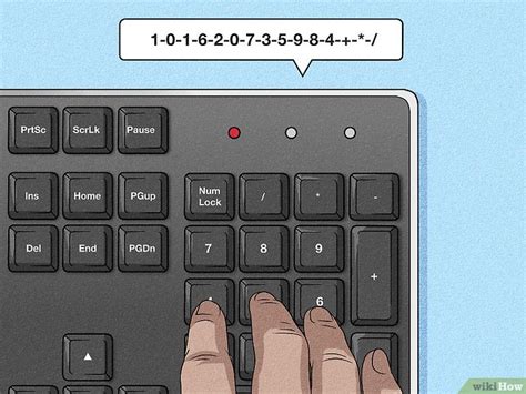 Como Usar O Teclado Numérico 11 Passos Com Imagens