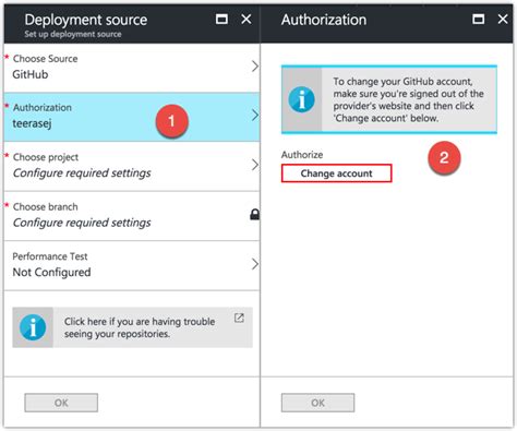 microsoft azure deploy chatbot github 2 authorize