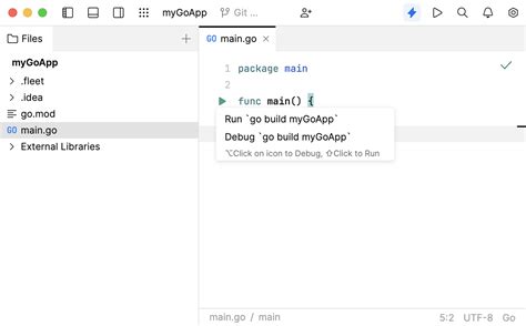 getting started with go jetbrains fleet documentation