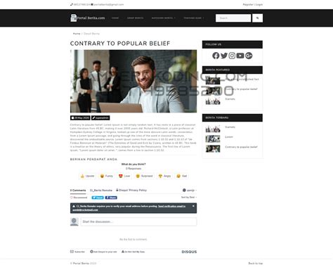 membuat website portal berita dengan codeigniter 3 adminlte 3 dan