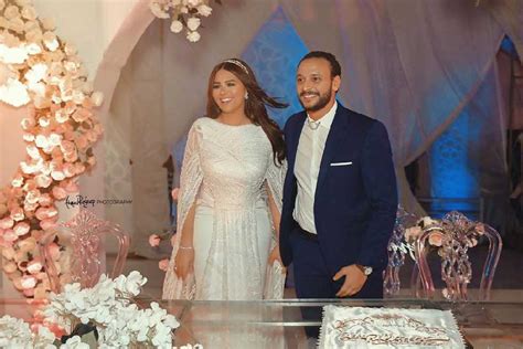 كيف ظهر خالد صالح في حفل زفاف نجله وهنادي مهنا؟ صورة تكشف الغائب