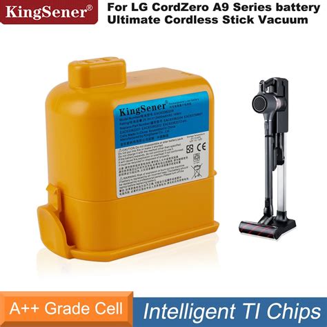 Eac63382208 Replacement Battery For Lg Cord Zero A9 Ultimate A9master2x