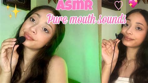 Asmr~ Pure Wet Mouth Sounds Hand Movements ♡ ♡ Youtube