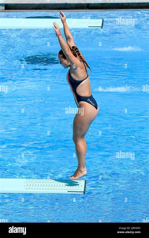 Pellacani Chiara Ita Dive Women 1m Springboard Final During