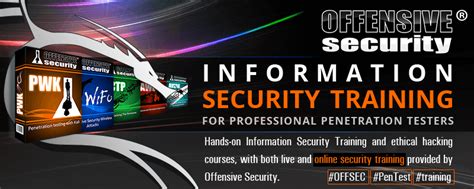 free information security training by offensive security