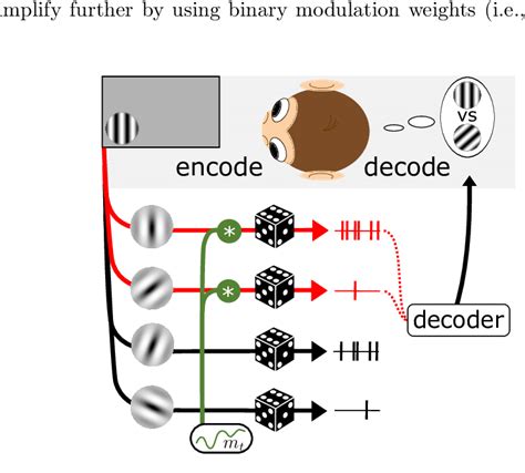 encoding decoding model with stochastic modulation an encoding