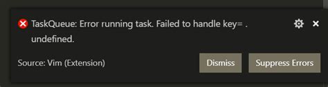 ex command failed · issue 3575 · vscodevim vim · github