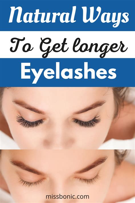 Natural Ways To Get Longer Eyelashes Get Long Eyelashes Longer