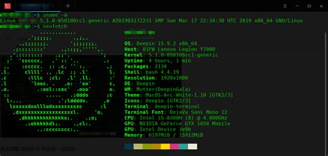 deepin升级linux5 0内核（目前最新5 7 community deepin technology