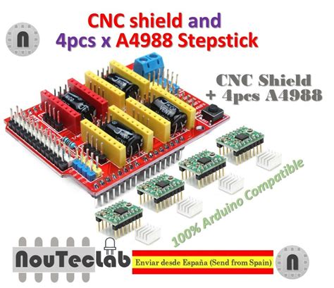 a4988 stepper control shield library programming questions