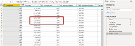 remove duplicates and keep the last record with power query