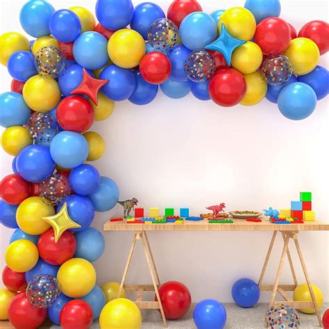 Buy Joyypop Carnival Circus Balloon Garland Kit With 103pcs Red Blue