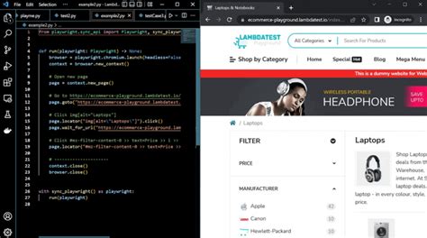 playwright python tutorial getting started with python end to end
