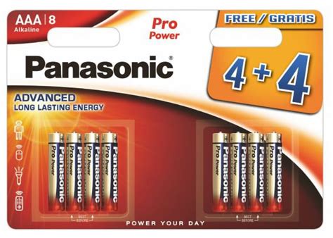 Baltrade Eu B2b Shop 8 X Panasonic Alkaline Pro Power Lr03 Aaa