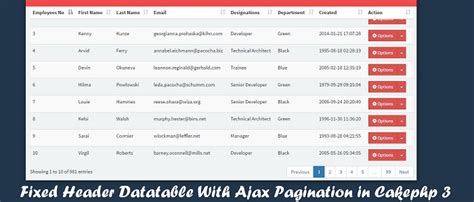 fixed header datatables scroller with ajax pagination