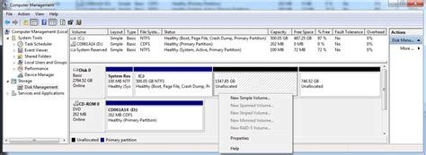 solutions to disk management greyed out options