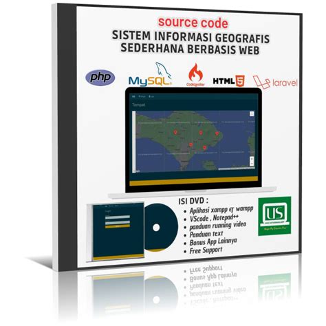 Jual Source Code Sistem Informasi Geografis Sederhana Pemetaan Tanah