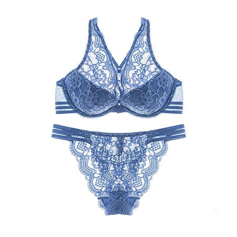 Luxury Dainty Silk Underwear Sexy Women Thong And Bra Sets Lace Satin