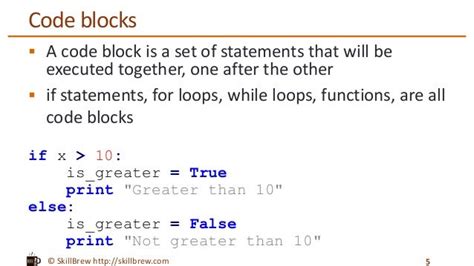 python programming essentials m6 code blocks and indentation