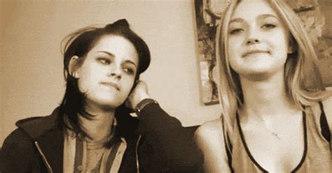 Flirtatious Girls Kristen Stewart  Wiffle