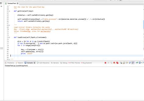 python 2 7 pydev console is not printing any print