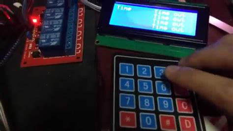 arduino multitask control relay timer with keypad youtube
