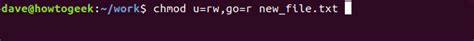 how to use the chmod command on linux