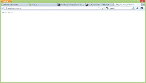 running node js alongside iis on windows 0 hot sex picture
