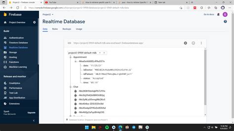java how to retrieve specific user from realtime firebase in android