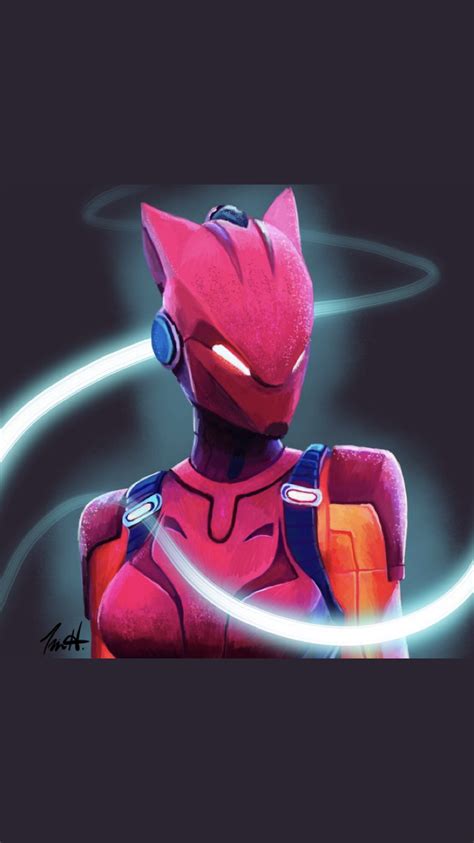 Kawaii Fortnite Lynx Wallpapers Wallpaper Cave