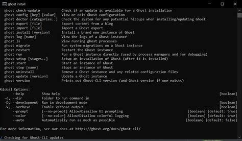 cara install ghost cms di localhost dengan mudah [lengkap]
