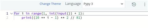 hackerrank solution python triangle quest 2 [2 methods] golinuxcloud