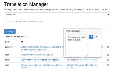 php is there any package to manage laravel translation