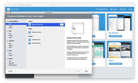 xamarin authentication and cross platform mobile app