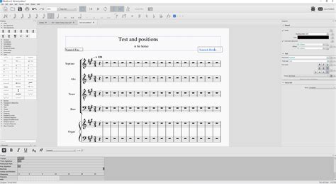 composer and lyricist text box size musescore