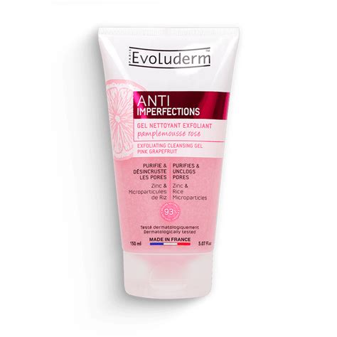 Gel Nettoyant Exfoliant Anti Imperfections Evoluderm