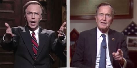 Saturday Night Live Paid Tribute To George H W Bushs Sense Of Humor
