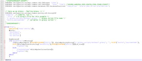 groovy script oracle hyperion labs