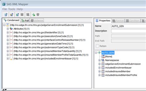 solved error while generating xml map in xml mapper sas support
