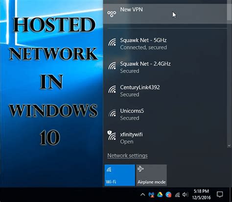everything you need to know about hosted network in windows 10