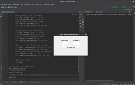 build a pyqt application by example