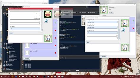 text and voice chat program connection via socket tcp