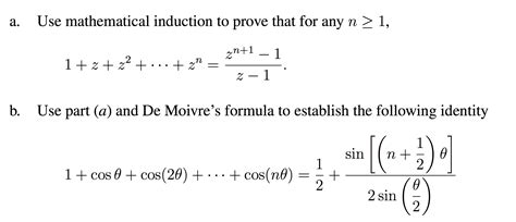 solved a use mathematical induction to prove that for any n