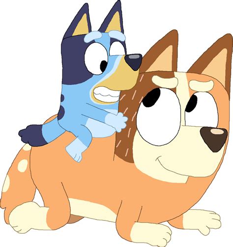 Bluey Carrying Bingo A Bluey Png By Crossoverking16 On
