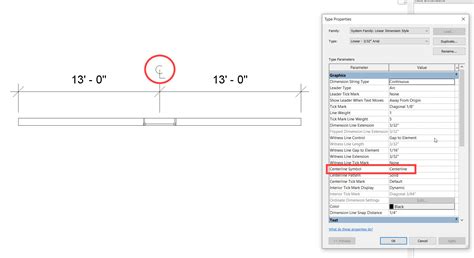 solved center line symbol cl in revit autodesk community