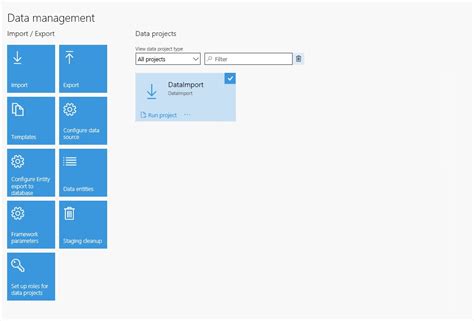 d365o import csv data through data entity dynamics 365 finance