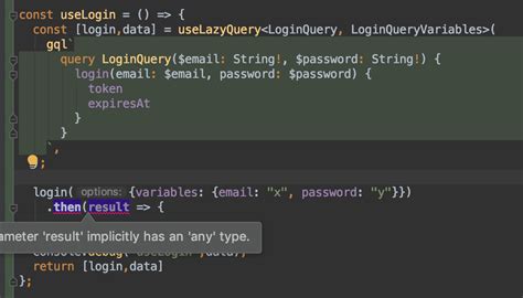 uselazyquery execution function should return a promise