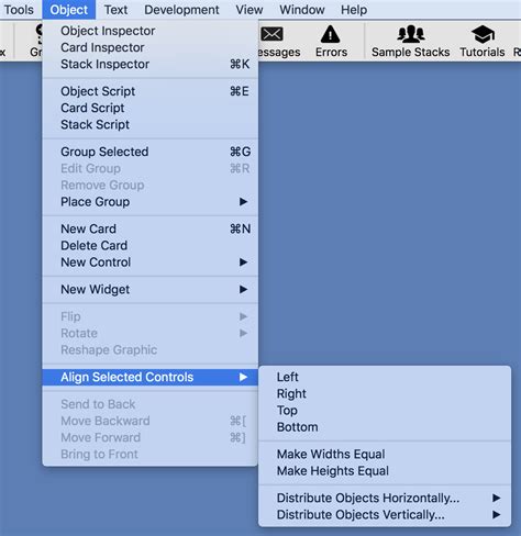 object alignment