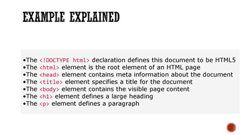 html the standard markup language for creating web pages презентация